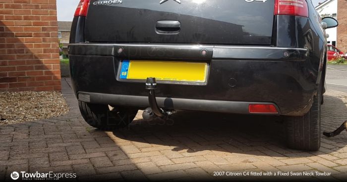 CITROEN C4 FIXED SWAN NECK TOWBAR C4 5 DOOR HATCHBACK
